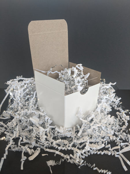 White-Silver Shred – The Paper Store and More